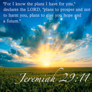 Jeremiah 29:11-13 Prayer